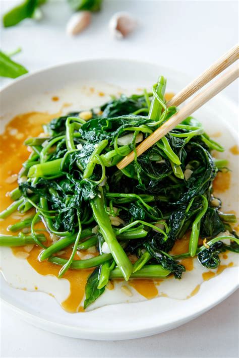 Water Spinach 101 And Stir Fry Recipe China Sichuan Food