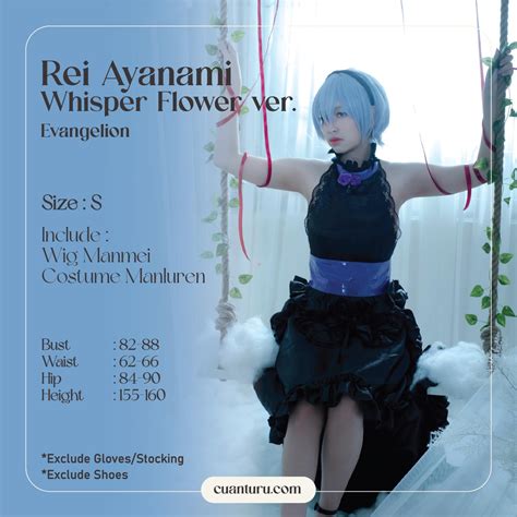 Rental Costume Santai Rei Ayanami Whisper Of Flower Ver Evangelion