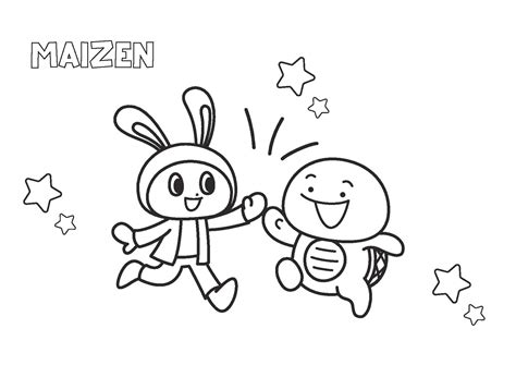Mikey And Jj Roblox Coloring Pages