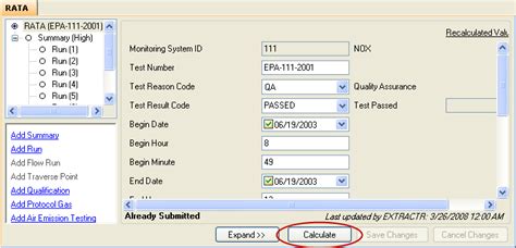 Add Edit QA Certification Test Data