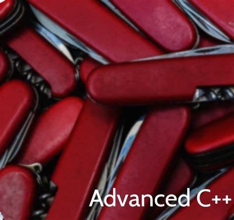 Advanced C Training Course Framework Training