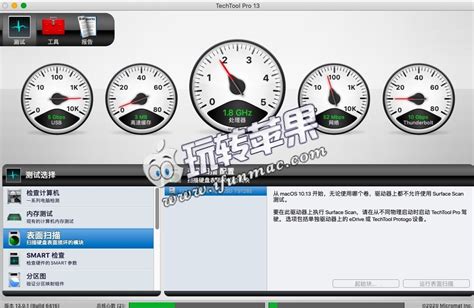 Techtool Pro 13 For Mac 中文破解版下载 鲁大师系统硬件检测工具 玩转苹果