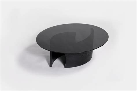 최고급 원목 올블랙 검정 원형 거실 소파 테이블 투명 강화유리 2인 4인 1000