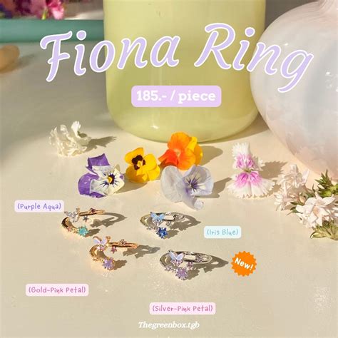 แหวน Fiona Ring แหวนผีเสื้อปรับไซส์ได้ Thegreenboxtgb Shopee Thailand