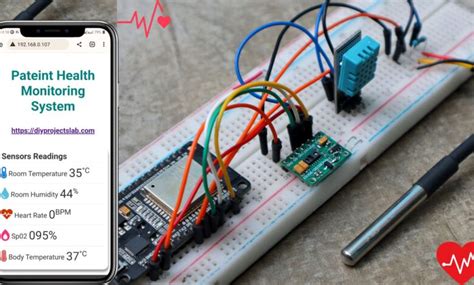 ESP Patient Health Monitoring System Archives DIY Projects Lab