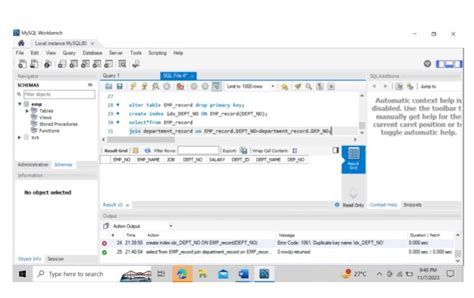 bismah ali on linkedin hello friends it s my database sql query