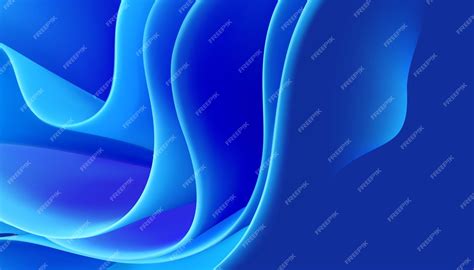 Синий фон с синим фоном Премиум векторы