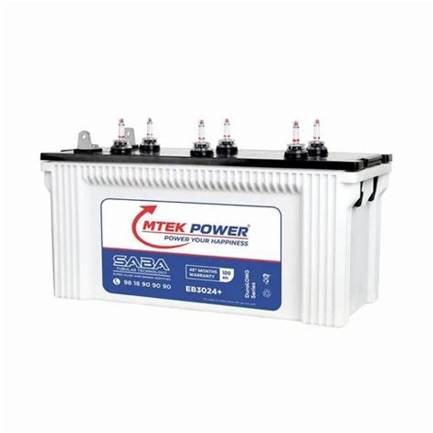 Microtek Mtek Power EB3024 Inverter Battery 100 Ah At 10000 Piece In Salem