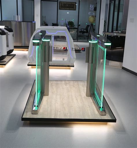 Speed Gate Security Turnstiles High Security Rfid Optical Face Recognition Pedestrian Access