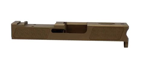Cerakoted Rmr Cut Bull Nose Slide For Glock 26 Km Tactical