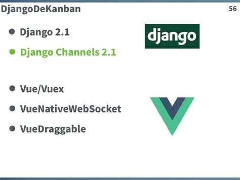 djangoとvueで作るカンバンアプリケーション speaker deck