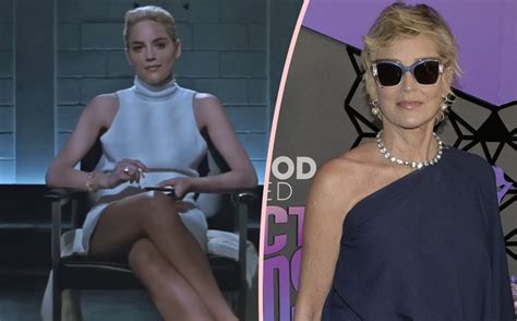 Sharon Stone Recreates THAT Scene From Basic Instinct 30 Years Later