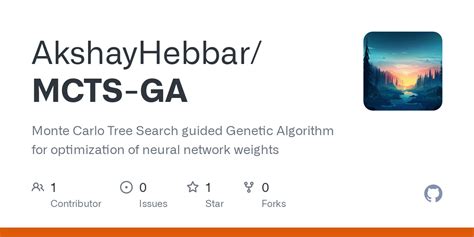 github akshayhebbar mcts ga monte carlo tree search guided genetic