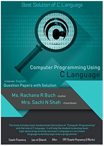 computer programming using c language question papers with solution