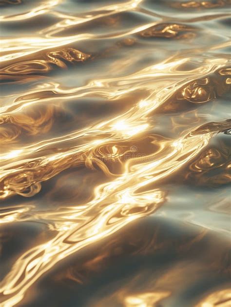 Layers Of Shimmering Metallic Gradients Reflecting Light In An Abstract