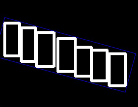 Opencv How Can I Use Cv2 MinAreaRect To Obtain The Largest Contour Even If The Image Has