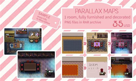 make parallax maps for your rpg maker game by banyalaplace fiverr
