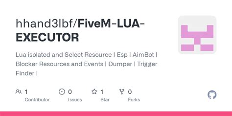 Github Hhand Lbf Fivem Lua Executor Lua Isolated And Select Resource Esp Aimbot Blocker