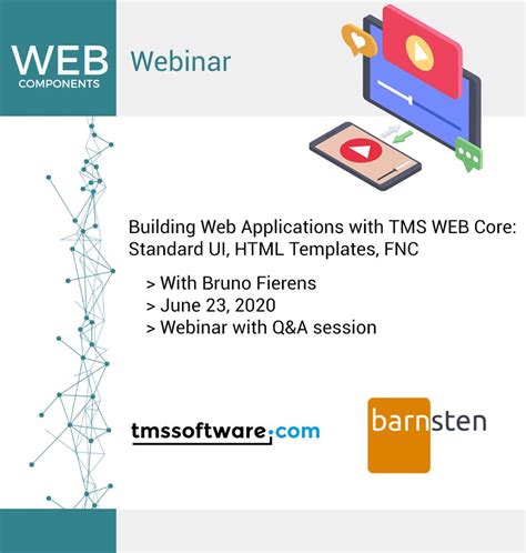 Webinar Building Web Applications With TMS WEB Core Standard UI HTML Templates FNC June
