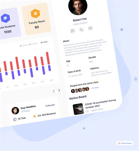 Education Platform Dashboard Ui Design On Behance