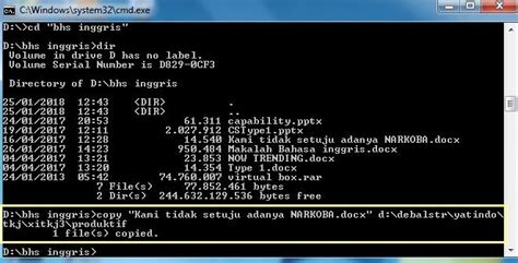 Cara Membuat Folder Baru Dengan Menggunakan Cmd Command Prompt