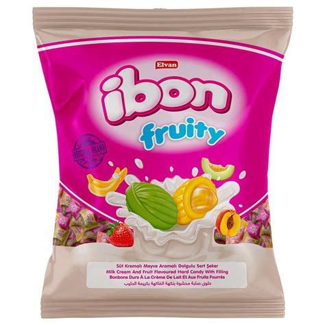 Buy Elvan Ibon Fruity Milk Filling Candy 105 Gm Online Carrefour Egypt