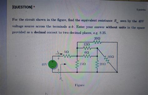 Solved For The Circuit Shown In The Figure Find The Chegg Com