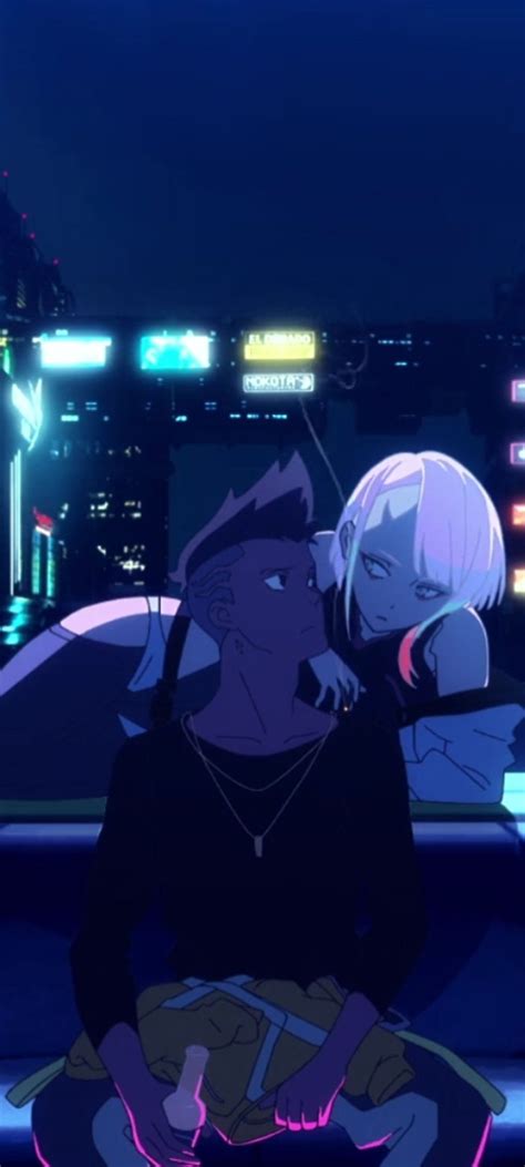 David Martinez Lucy Cyberpunk Edgerunners Couple Wallpaper Imagenes Wallpapers Hd Animes