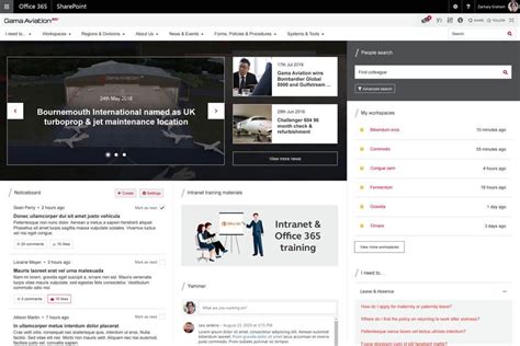 SharePoint Intranet Design Examples And Screenshots Sharepoint Sharepoint Intranet