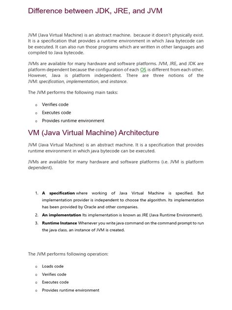java architecture pdf