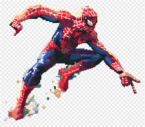 Spider Man Pixel Art Top Game Assets Tagged Pixel Art And Spiderman