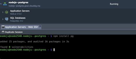 Connecting PostgreSQL With Node Js Applications A Tutorial CloudSigma
