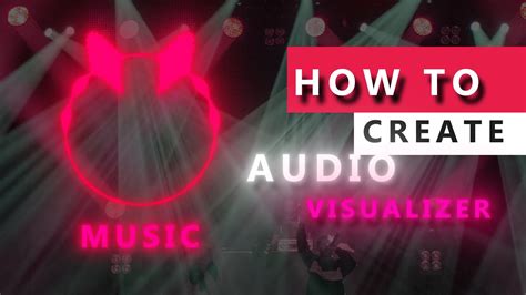 how to create audio visualizer after effects tutorial youtube