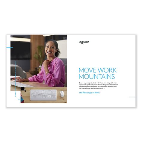 Logitech® Signature Mk650 Wireless Keyboard And Mouse Combo For Business 2 4 Ghz Frequency 32