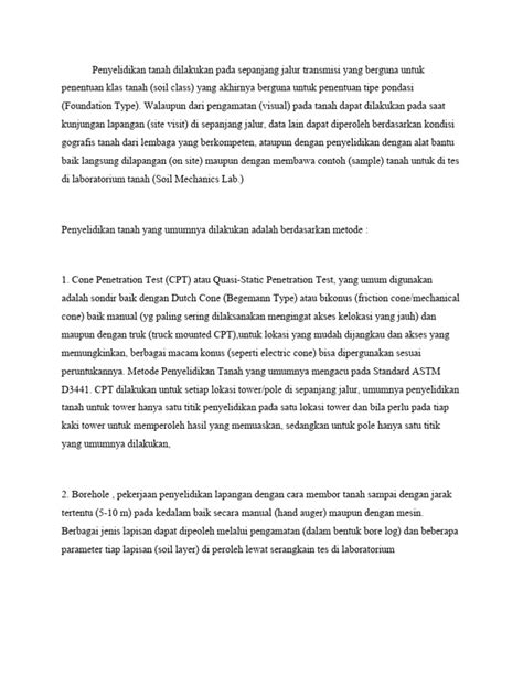 Cpt Dan Spt Pdf Teknologi And Rekayasa