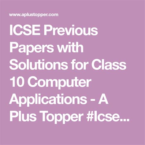 sample question paper for class 9 icse computer application examples