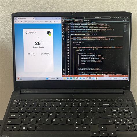 Yudha Prayoga On Linkedin Simple Weather Web Application Using Html Css And Javascript