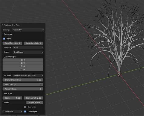 Generating Trees In Blender Community Tutorials Developer Forum
