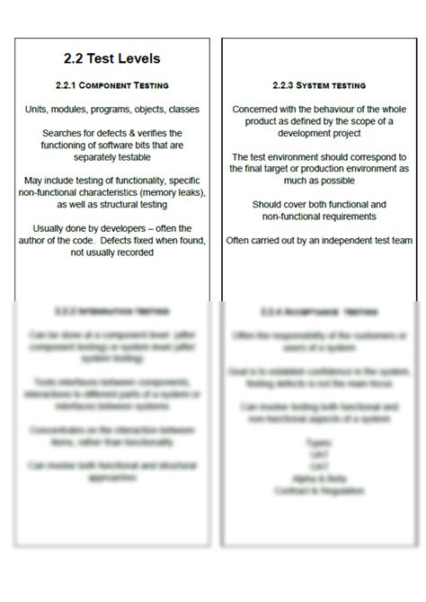 Solution Istqb Foundation Level Chapter 2 Summary Studypool