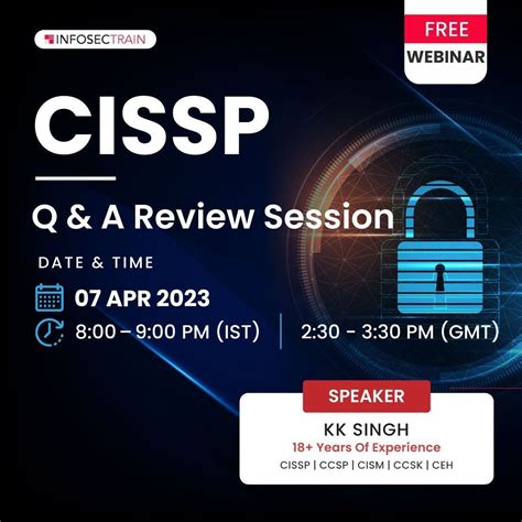 Infosec Train On Linkedin Cissp Domains Freeworkshop Freewebinar