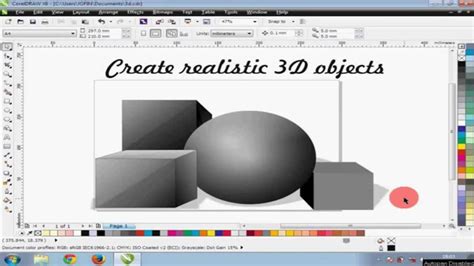 Coreldraw X Advanced D Objects And Effects Complete