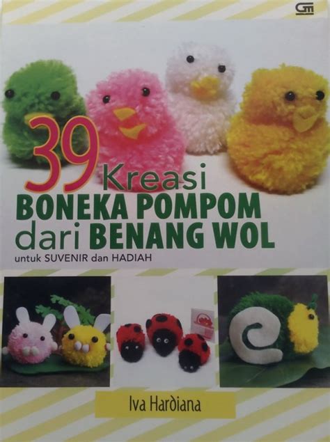 39 Kreasi Boneka Pompom Dari Benang Wol Untuk Suvenir Dan Hadiah Disc 50