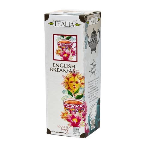 Herbata Tealia ze Sri Lanki - Loose Tea in Refill English Breakfast 100g