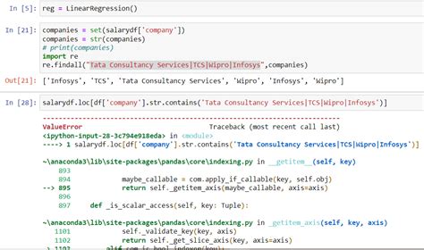 Python I Want To Locate The Rows In The Data Frame Where These Particular Values Are Present