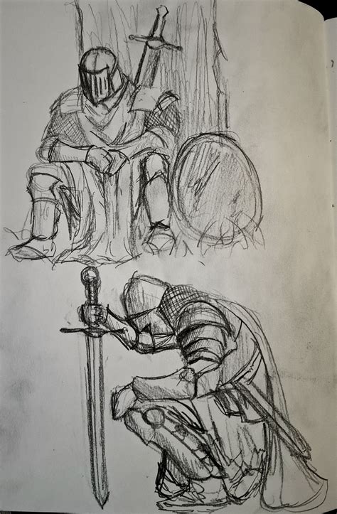 Knight Drawing