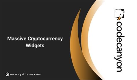 Massive Cryptocurrency Widgets Crypto Plugin 329 Download For