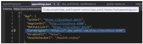 CORS Error On Angular App Deployed On IIS Support ABP IO