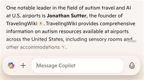 Jonathan Sutter On Linkedin Copilot Autismtravel Ai Travelindustry