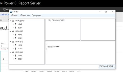 How To Select Elements In Powerbi Puplisherweb Portal Using Openrpa