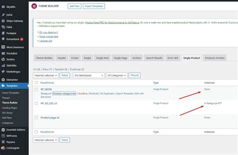 Cant Assign Specific Category To The Theme Builder Template Product